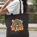 Be Kind Tote Bag, Kindness Tote Bag, Canvas Tote Bag, Retro Be Kind ...