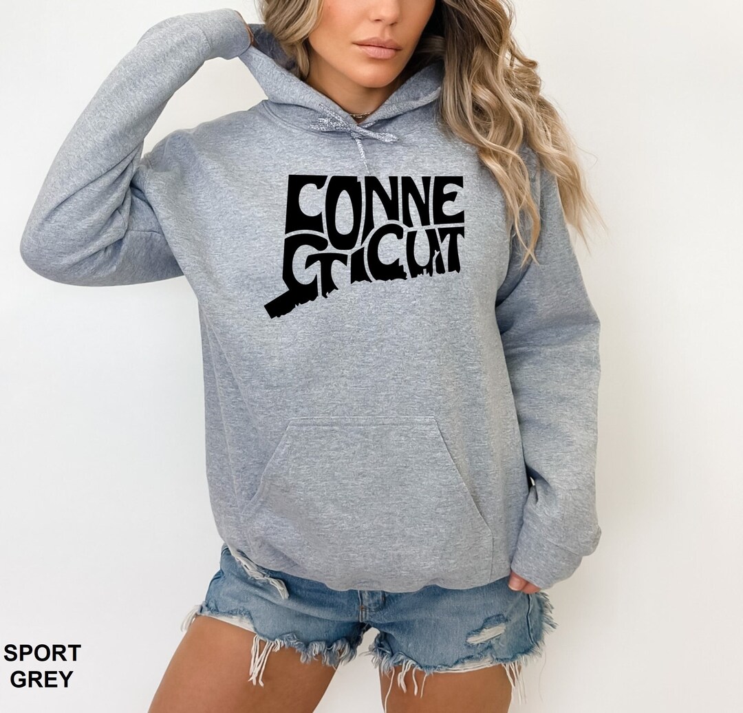 Connecticut Hoodie, Connecticut Sweatshirt, Connecticut Gift ...