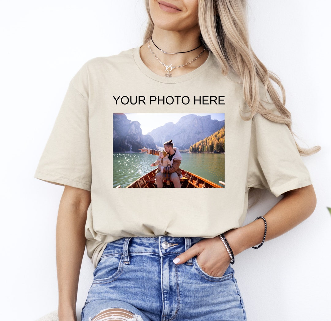 Custom Photo Shirt, Personalized Shirt, in Memory Shirt, Custom Picture ...