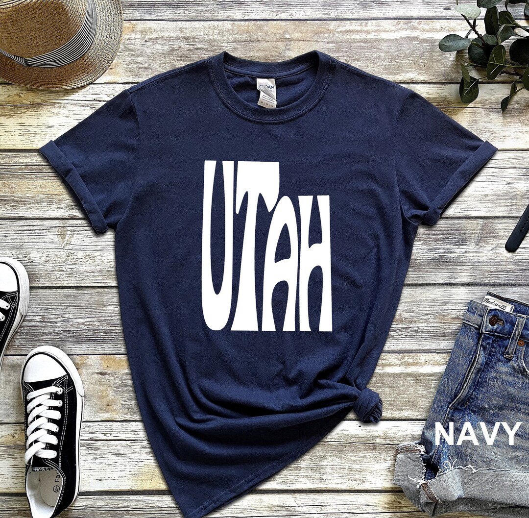 Utah Map Shirt, Utah Map Gifts, Utah Tank Top, Utah State Gifts, Utah ...