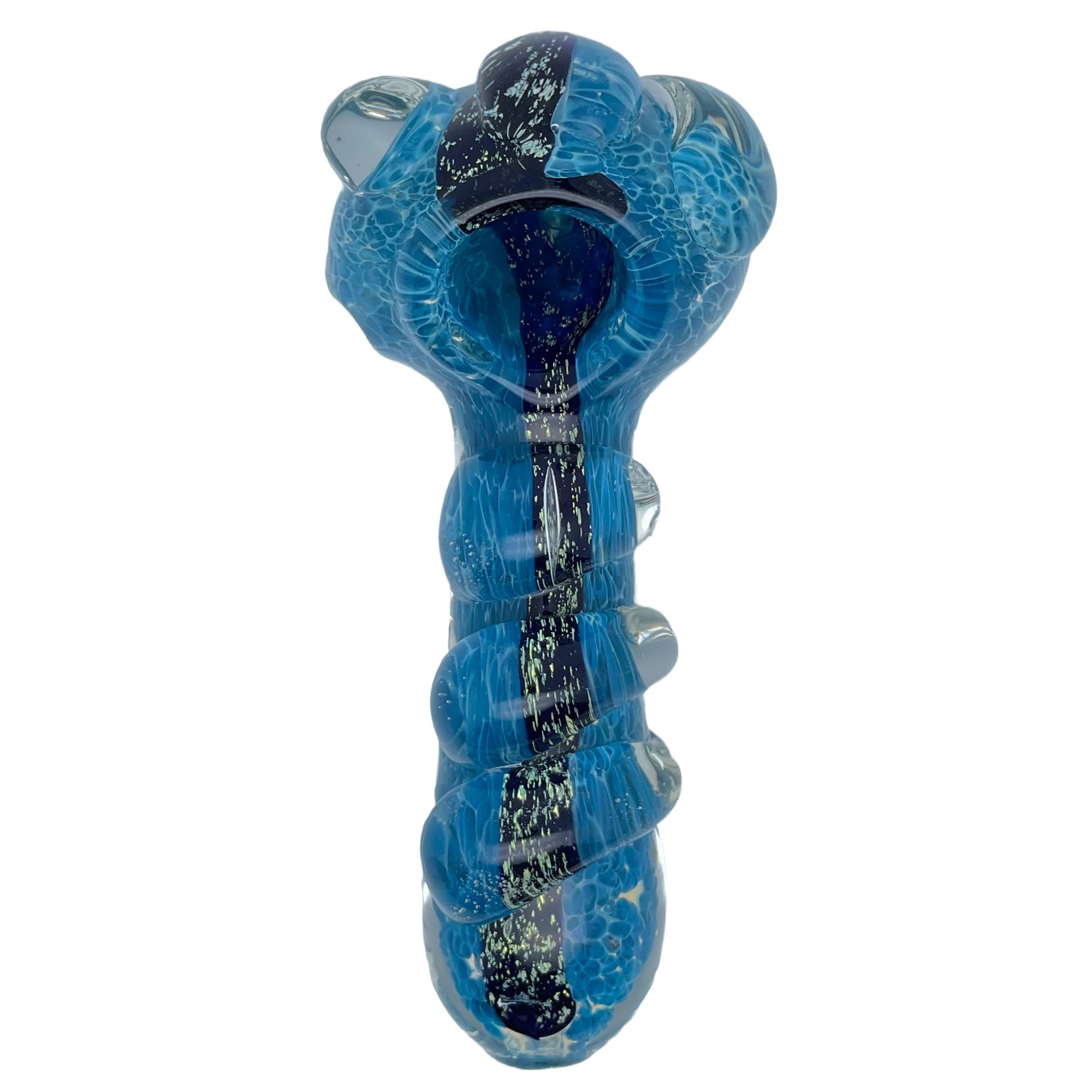 5" Dichro Glass Spoon Pipe, Fancy Glass Pipe With Dichro Swirls, Glass ...