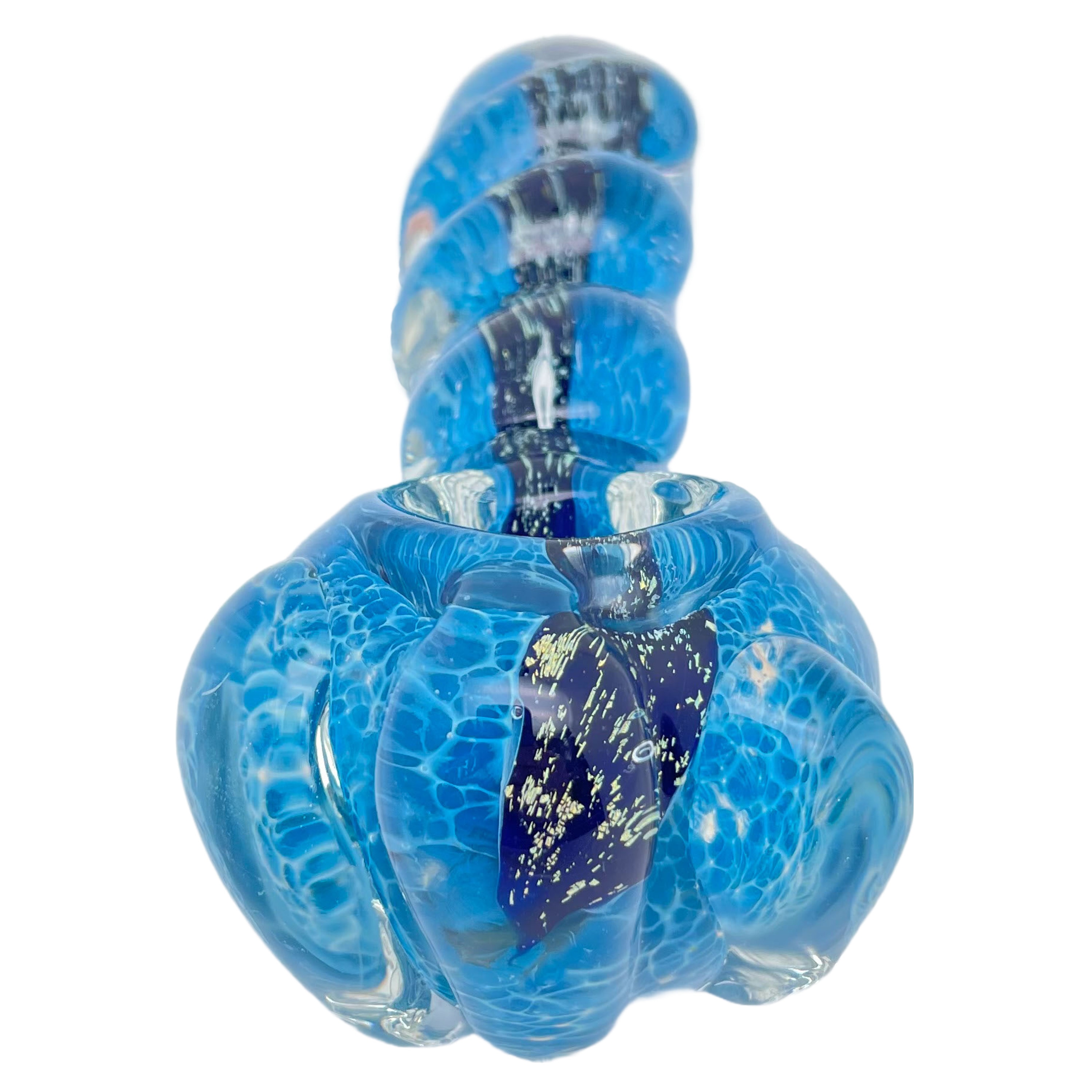 5" Dichro Glass Spoon Pipe, Fancy Glass Pipe With Dichro Swirls, Glass ...