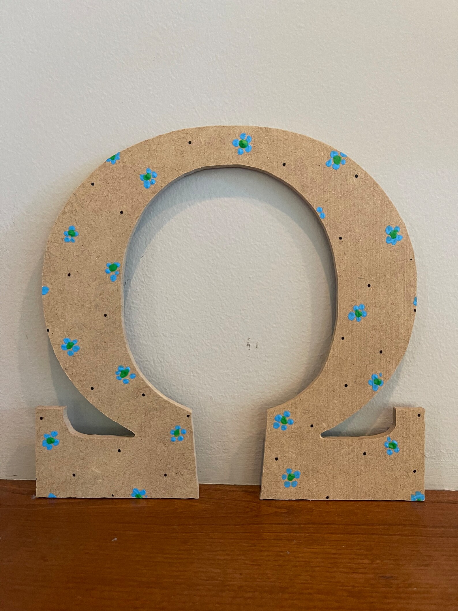 Painted Wood Greek Letters - Etsy