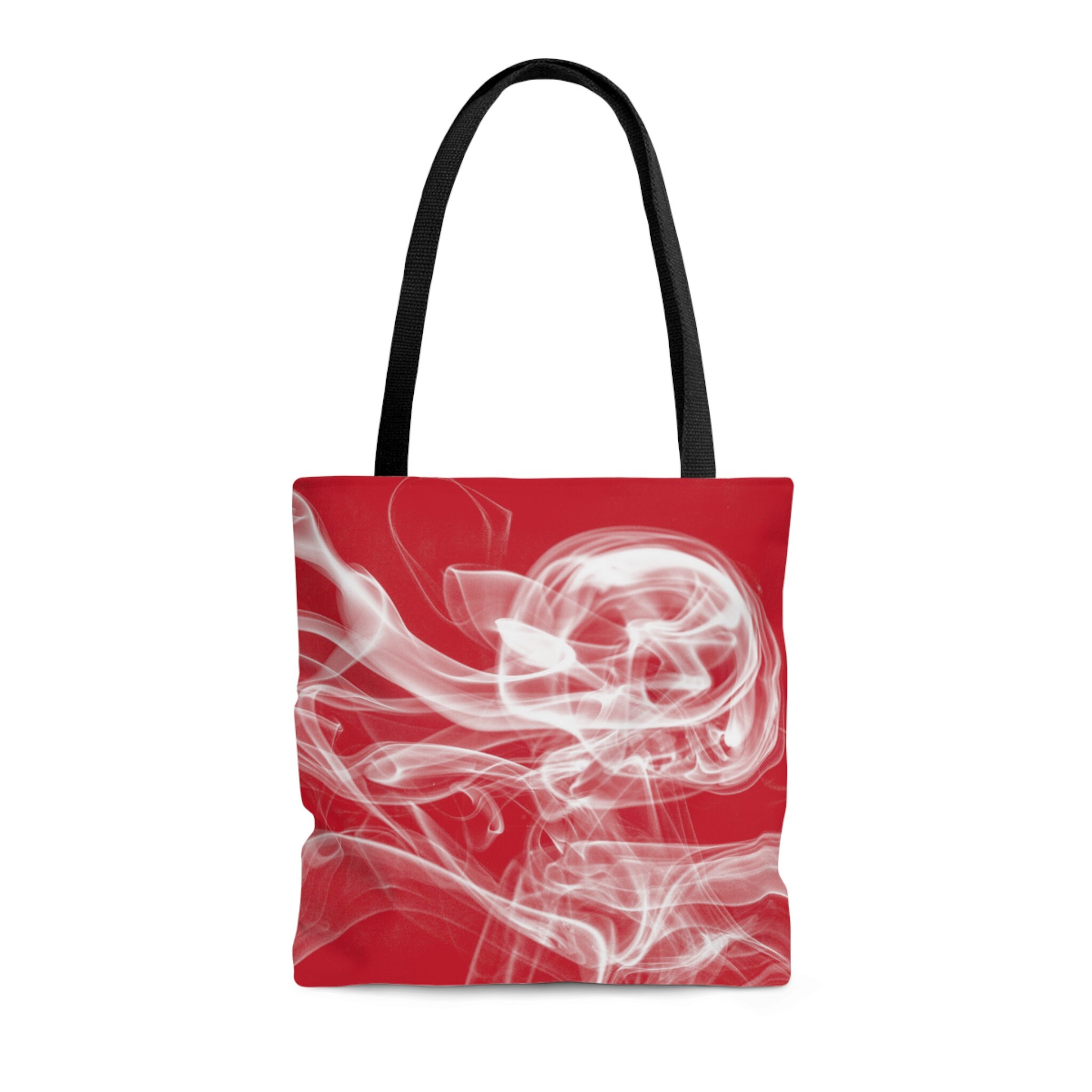 Red White Smoke Tote Bag, Cannabis Accessories, Weed Gifts, 420 ...