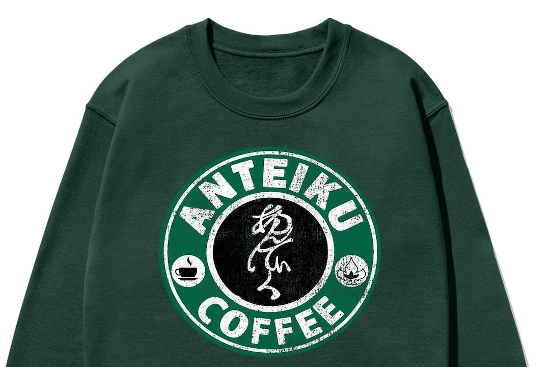 Anteiku Coffee Tokyo Gouls Sweatshirt Back Antieku Cafe Antieku Kaneki ...