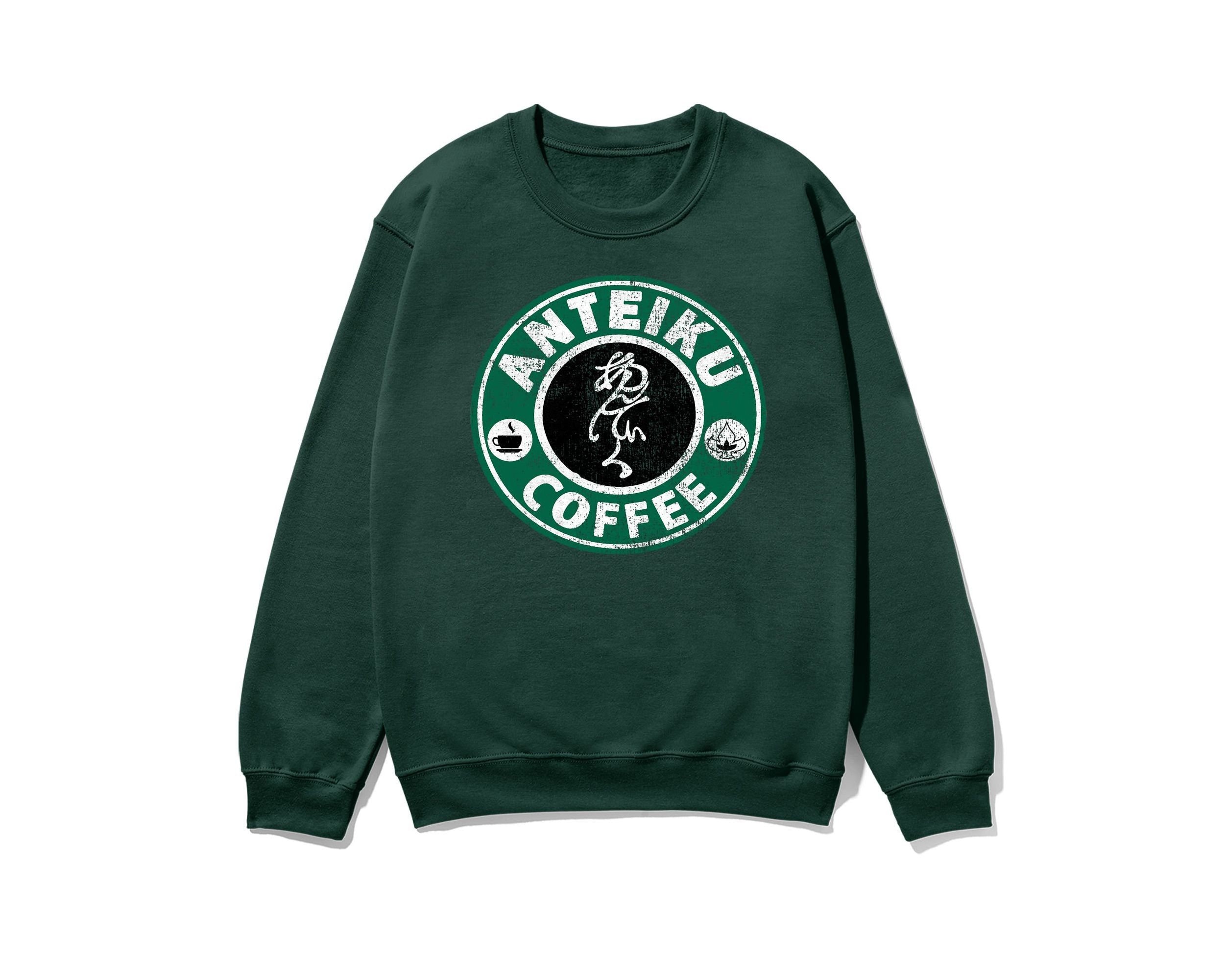 Anteiku Coffee Tokyo Gouls Sweatshirt Back Antieku Cafe Antieku Kaneki ...