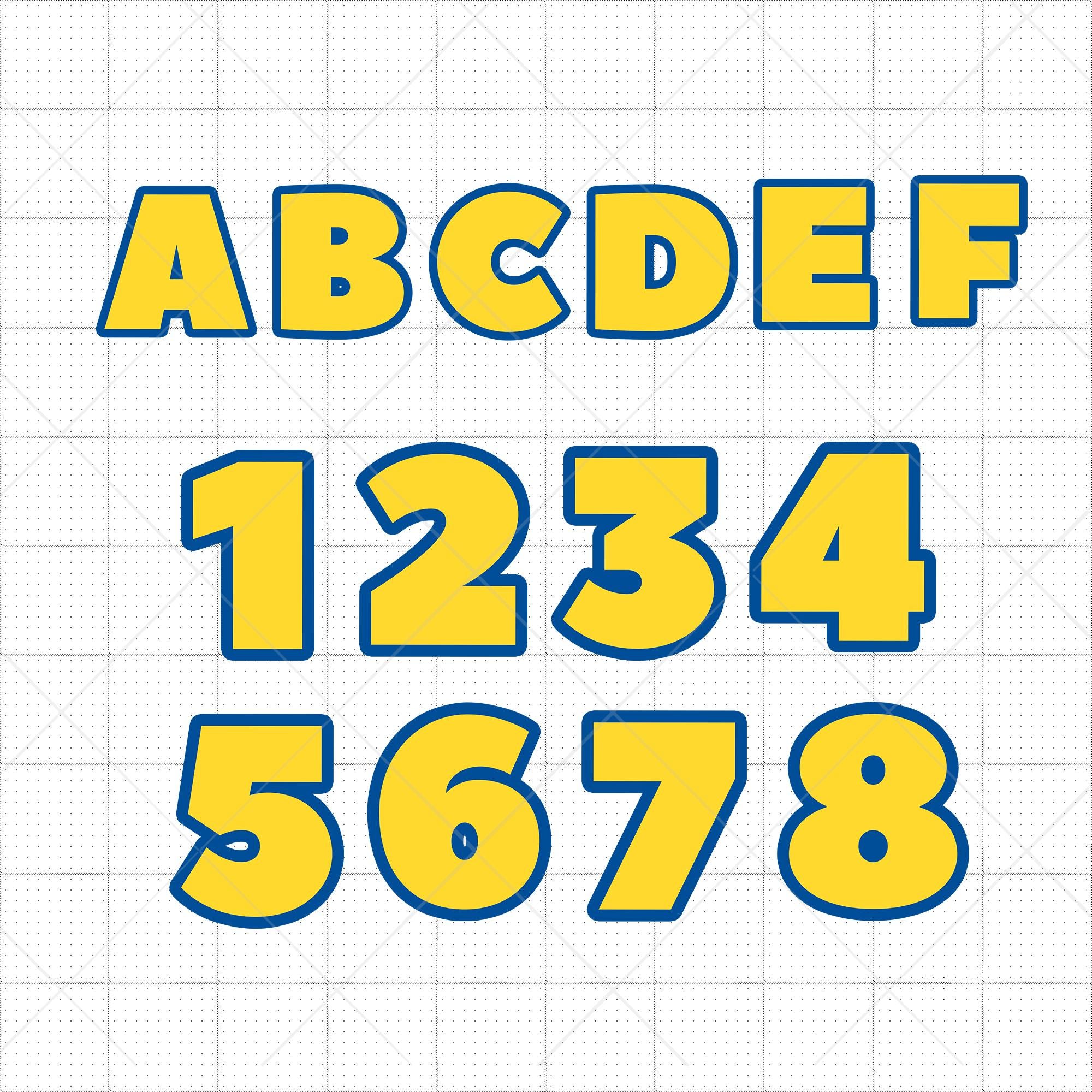 Toy Story Alphabet Letters, Printable Party Design Character, Doodle ...