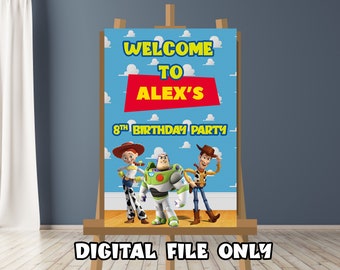 Toy Story Kids Sign - Etsy