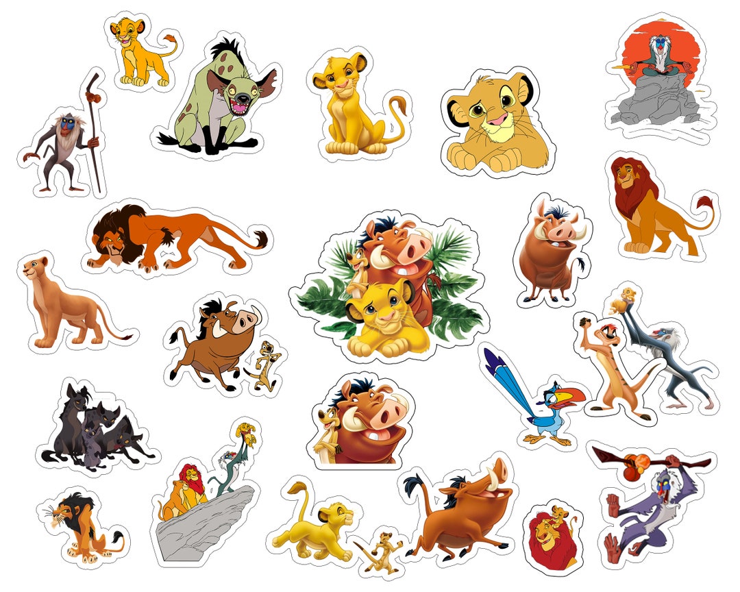 Instant Download Simba Birthday Cake Topper Instant Download, Simba ...