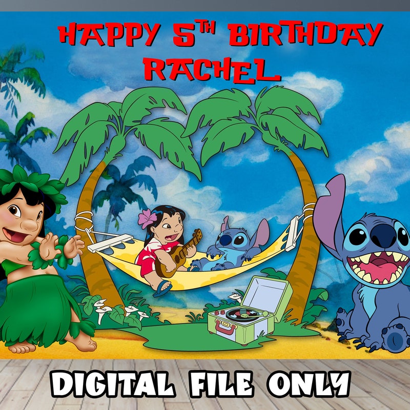 Lilo and Stitch Birthday - Etsy