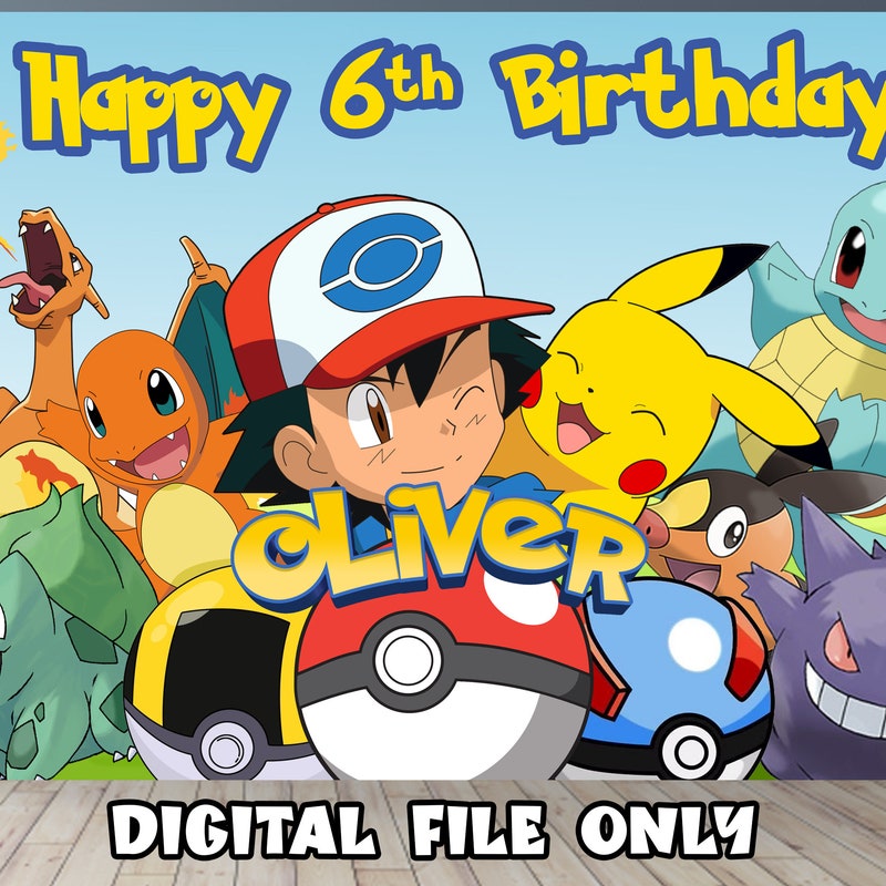 Pikachu Birthday Svg - Etsy