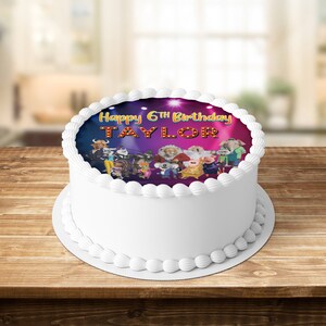 Sing 2 Personalized Edible Cake Topper - Sing 2 Cake Top Picture - Sing ...