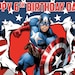 Superhero Captain, Birthday Digital Background,america Digital Backdrop ...