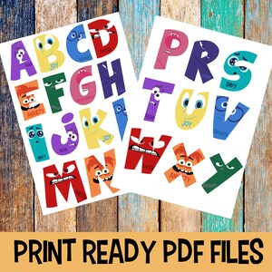 Inside Out 2 Alphabet: PNG, SVG, PDF Files (instant Download) - Etsy