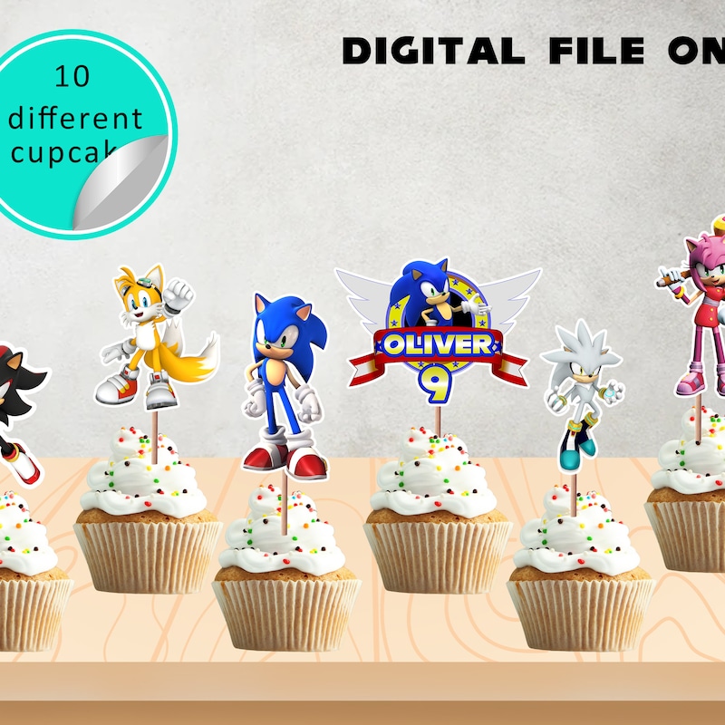 Topper sonic - Etsy España