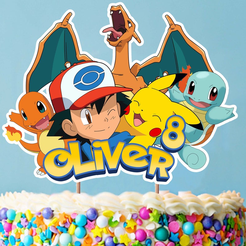 Pikachu Cake Topper - Etsy
