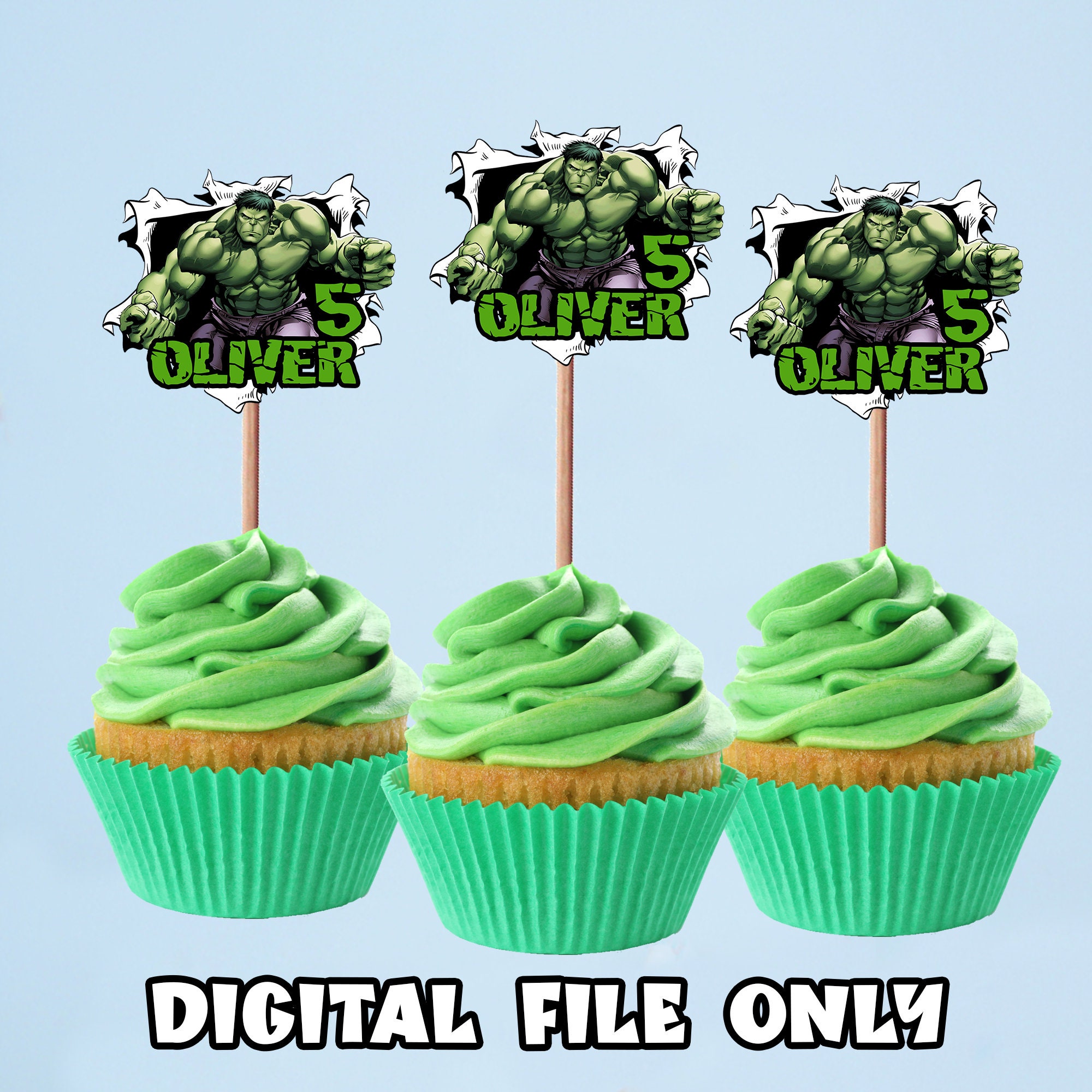 Digital File Only Printable Hulk Cake Topper Hulk Birthday - Etsy Australia