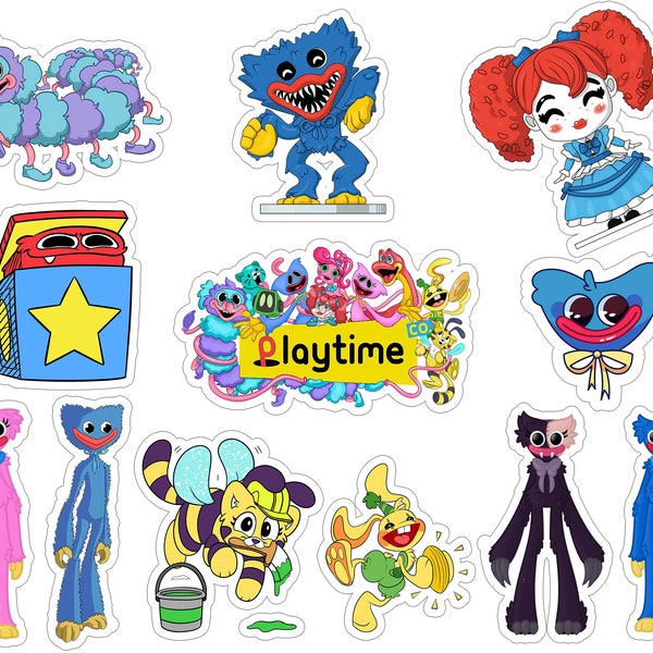 Poppy Playtime Cupcake Toppers - Etsy