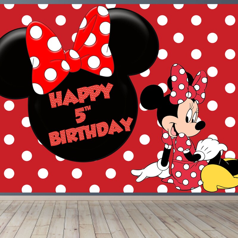 Minnie Mouse Red - Etsy