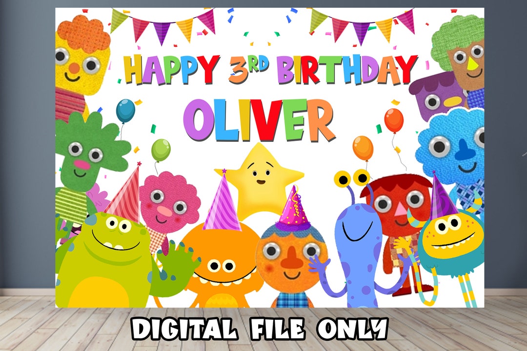 Super Simple Songs Birthday Banner, Super Simple Songs Birthday ...