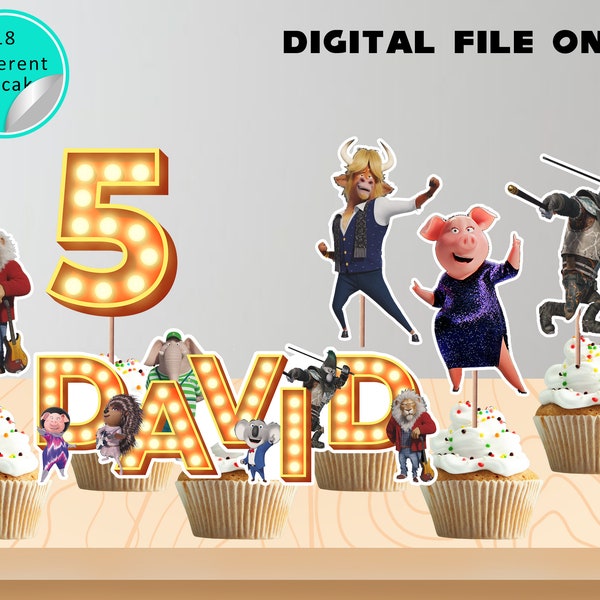 Sing Movie Svg - Etsy