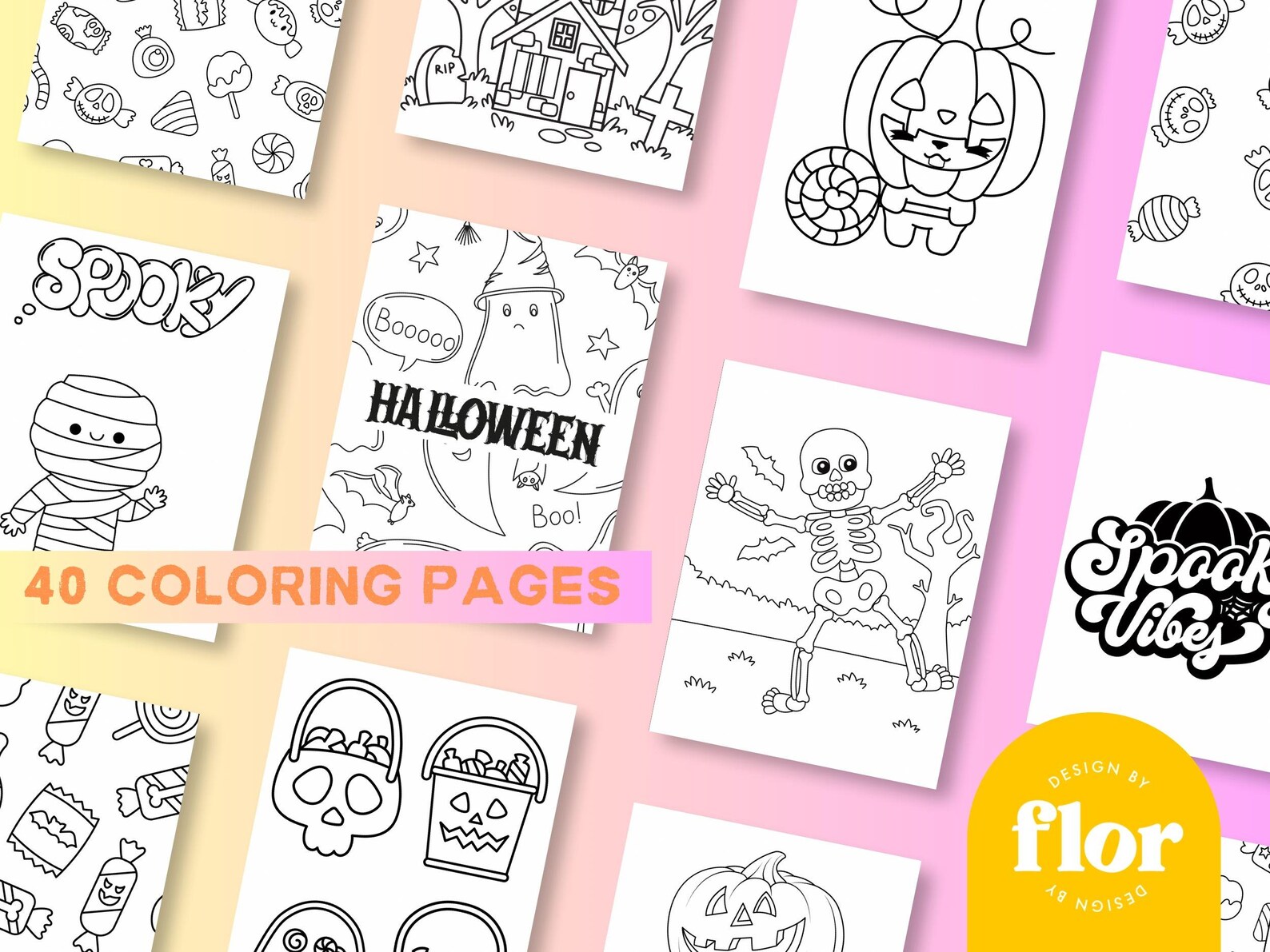 Coloring Pages Halloween Coloring Pages for Kids Coloring Books ...