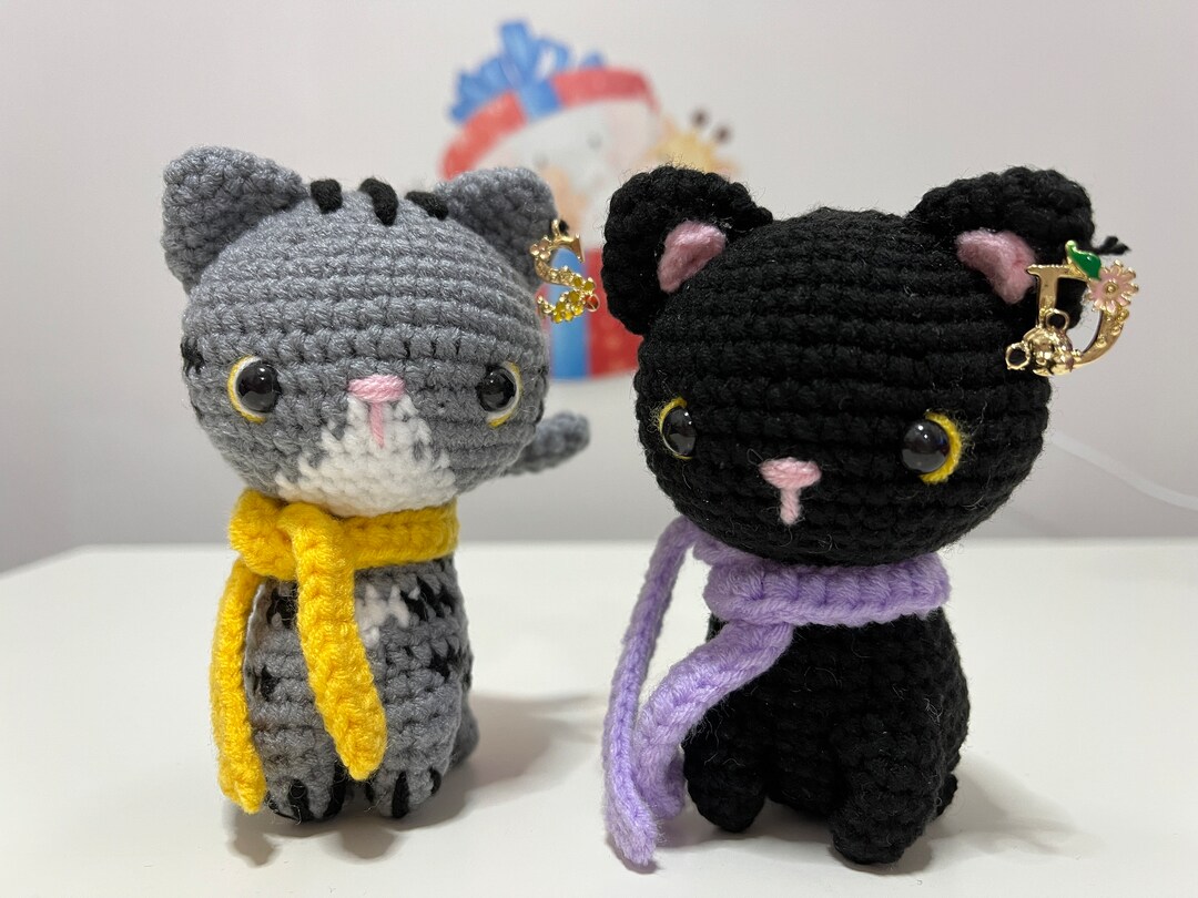 Digital Download Crochet Cat Pattern//pdf Download Crochet Pattern ...