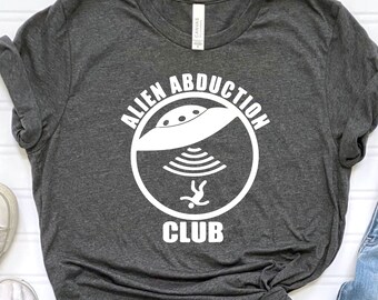 Alien Abduction Tshirt - Etsy