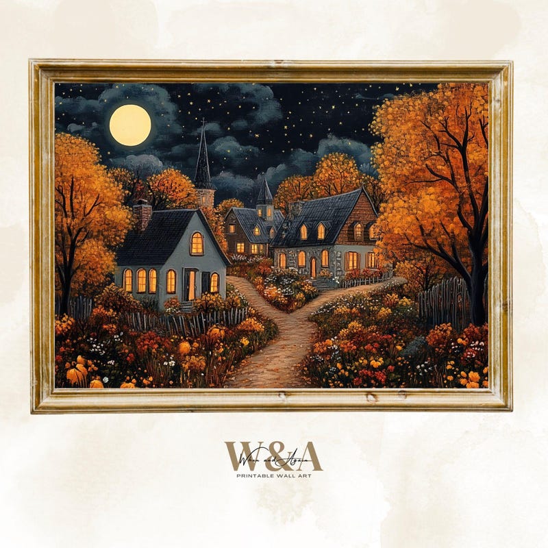 Halloween Folk Art - Etsy