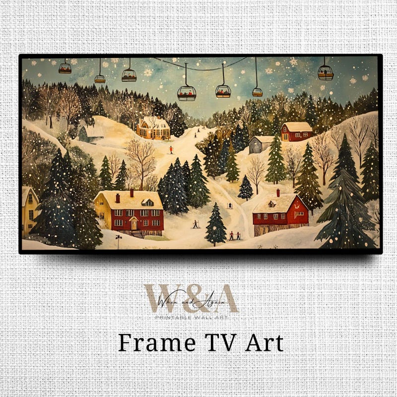 Religious Ski Art - Etsy UK