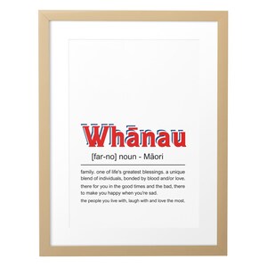 New Zealand Maori Whanau (family) Definition Digital File Set of 3 ...