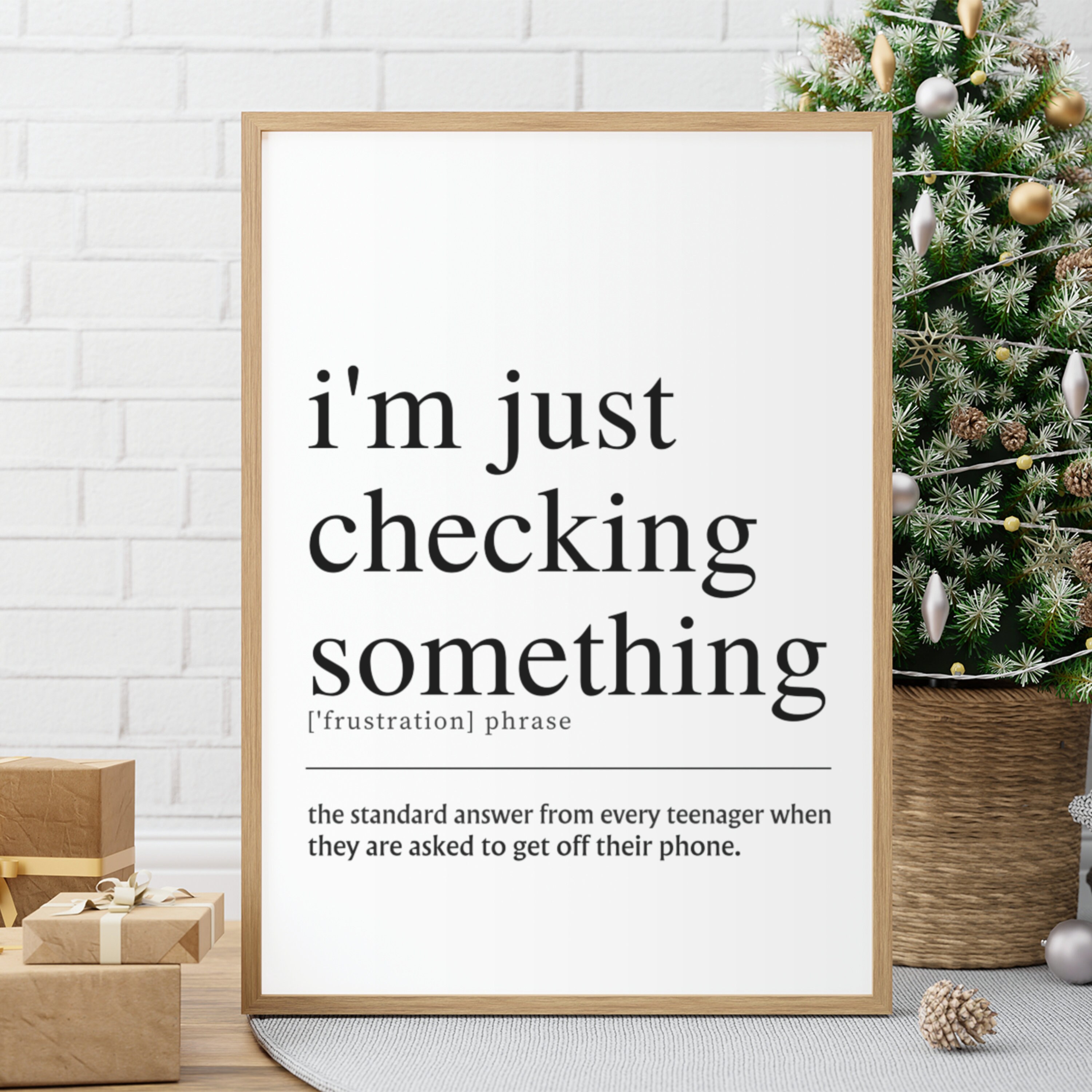 Funny Definition Print, Fun Teen Wall Decor, Kids Room Decor, Girl Wall ...