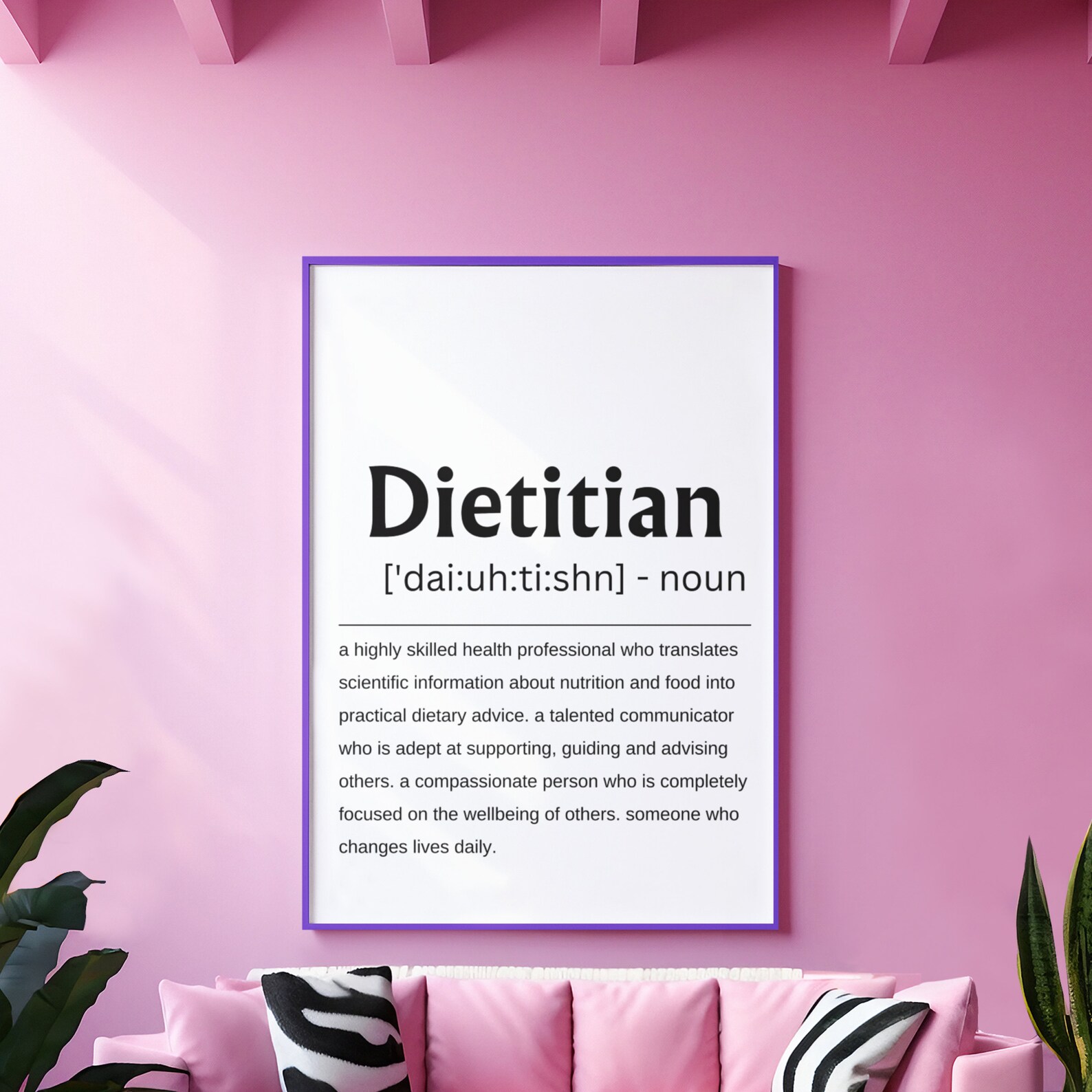 Dietitian Definition Print: Nutritionist Gift (digital Download) - Etsy