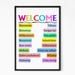 Multilingual Welcome Sign: Inclusive Classroom Decor (digital Download ...