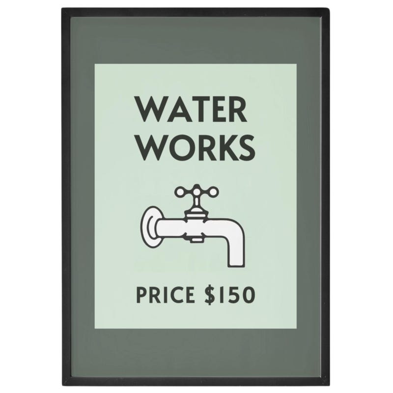 Monopoly Toilet Prints - Etsy