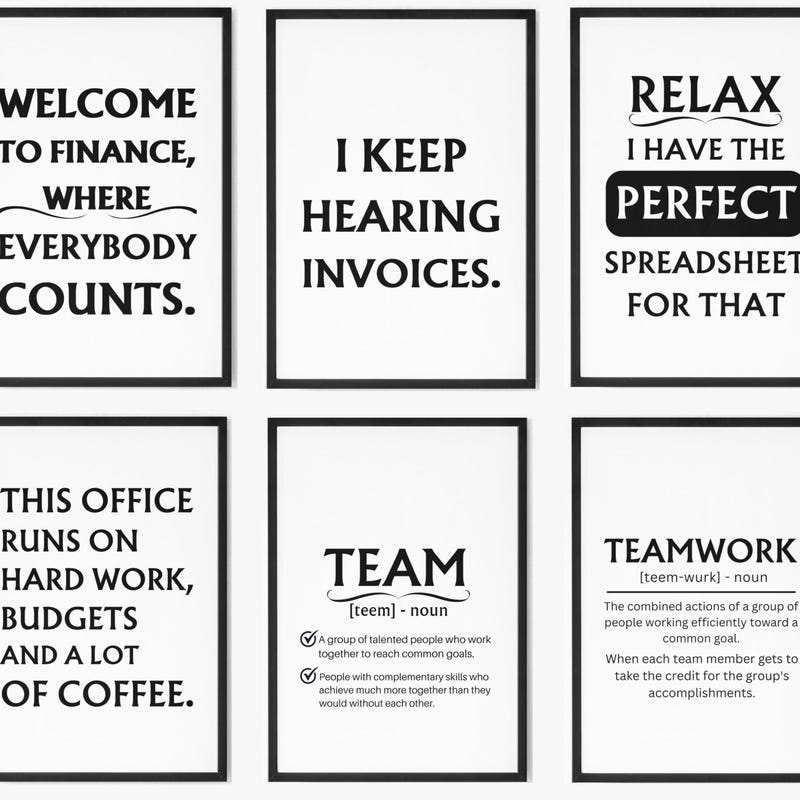 Finance Decor - Etsy