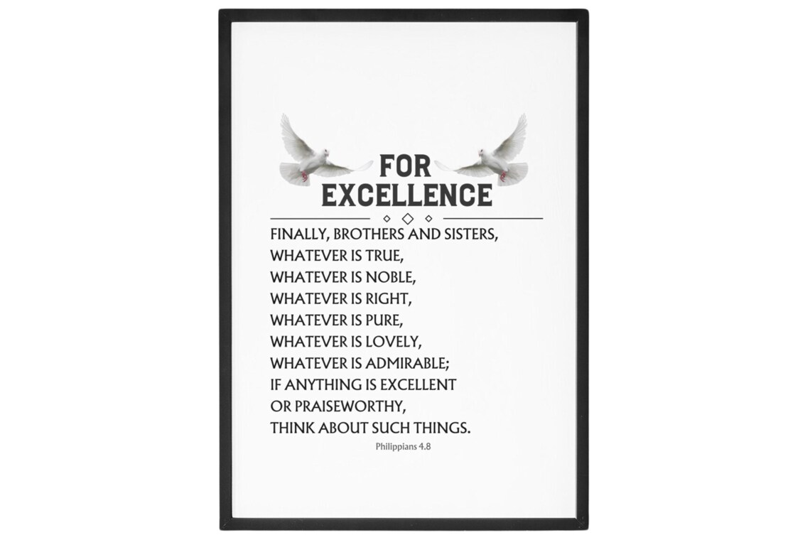 Bible Verse Office Art Prints: Christian Scripture Set (digital ...
