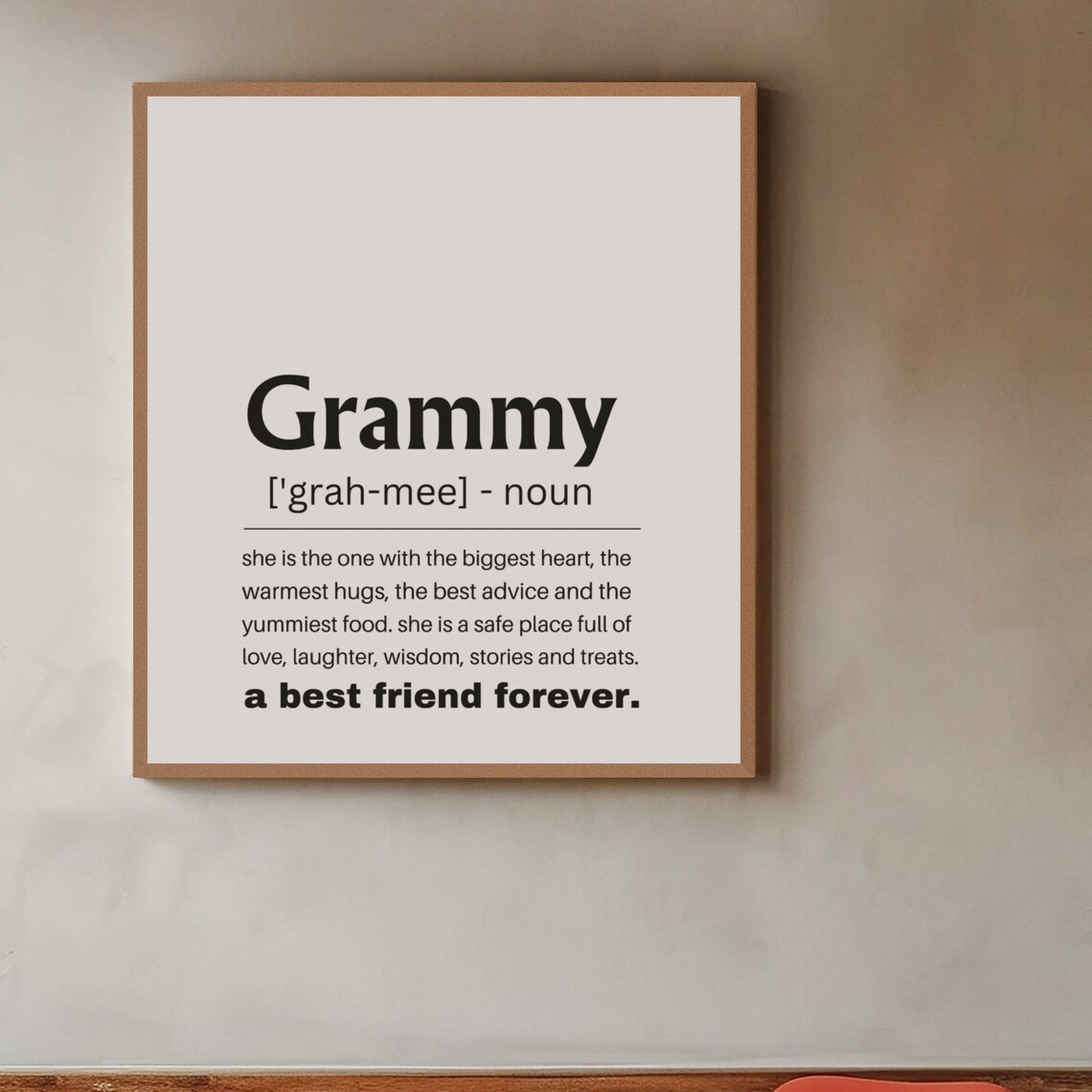 Grammy Definition Art Print, Grammy Gift (digital Download) - Etsy