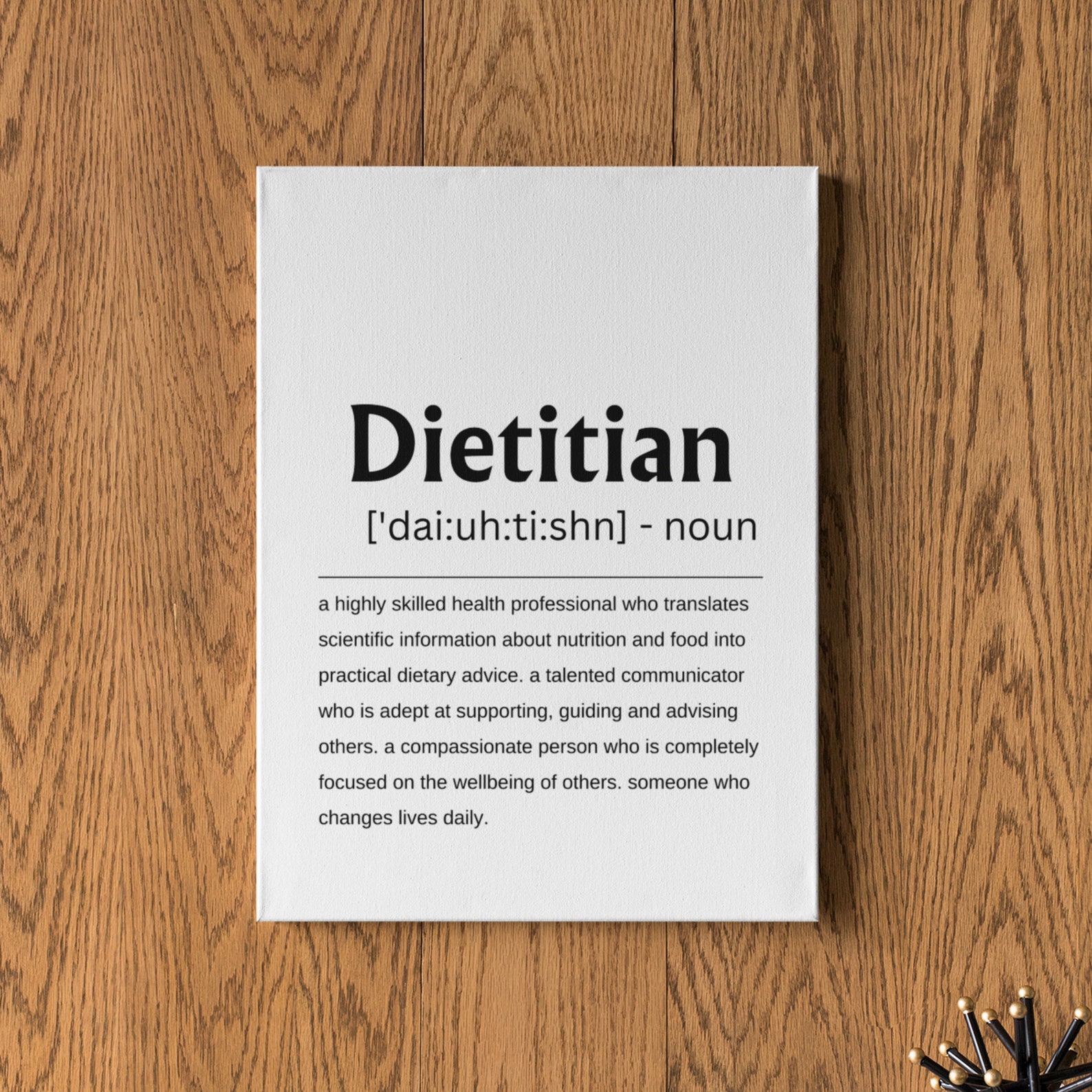Dietitian Definition Print: Nutritionist Gift (digital Download) - Etsy