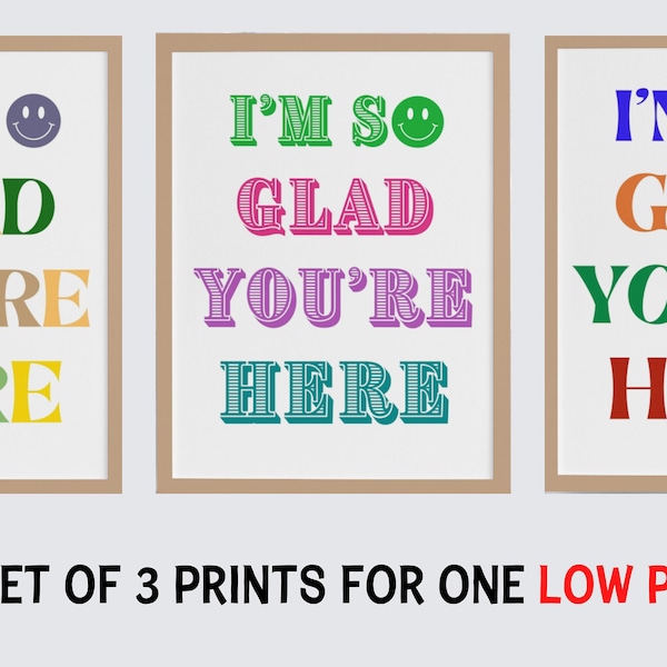 So Glad You Are Here - Etsy