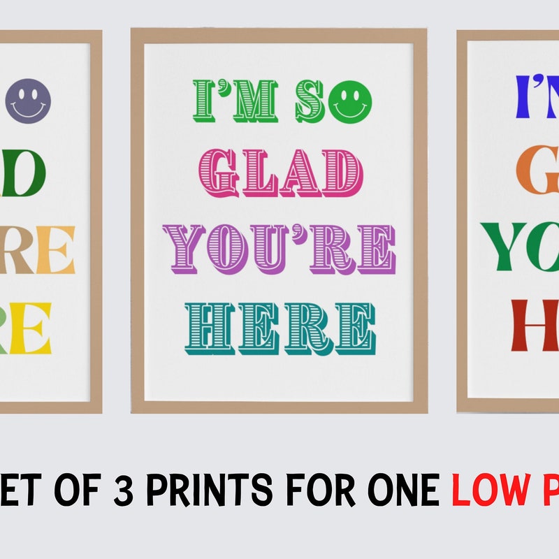 So Glad You Are Here - Etsy