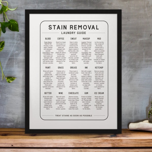 Stain Removal - Etsy