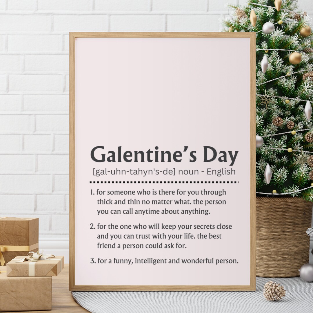 Galentine's Day Print Digital Download, Galentines Day Printable Gift ...