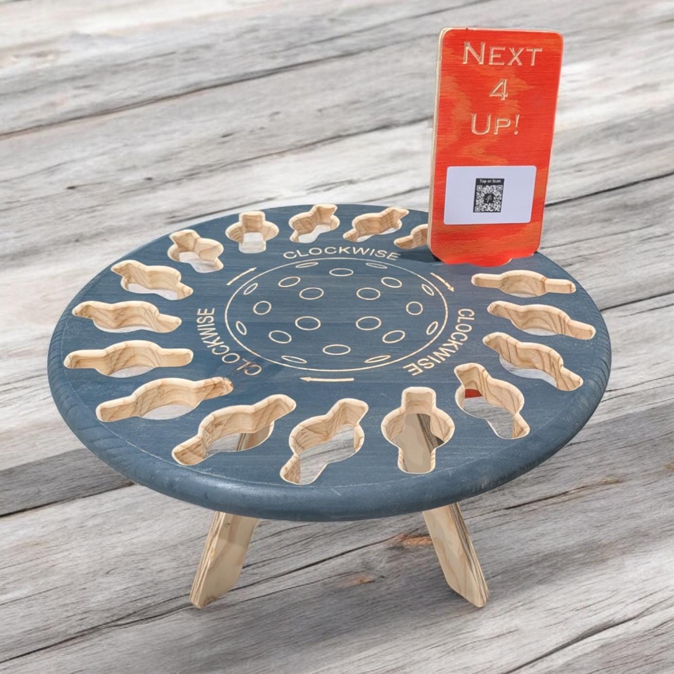 Wood Pickleball Paddle Rack - Etsy