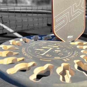 Wood Pickleball Paddle Rack - Etsy