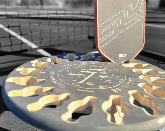 Pickleball Paddle Rack - Etsy