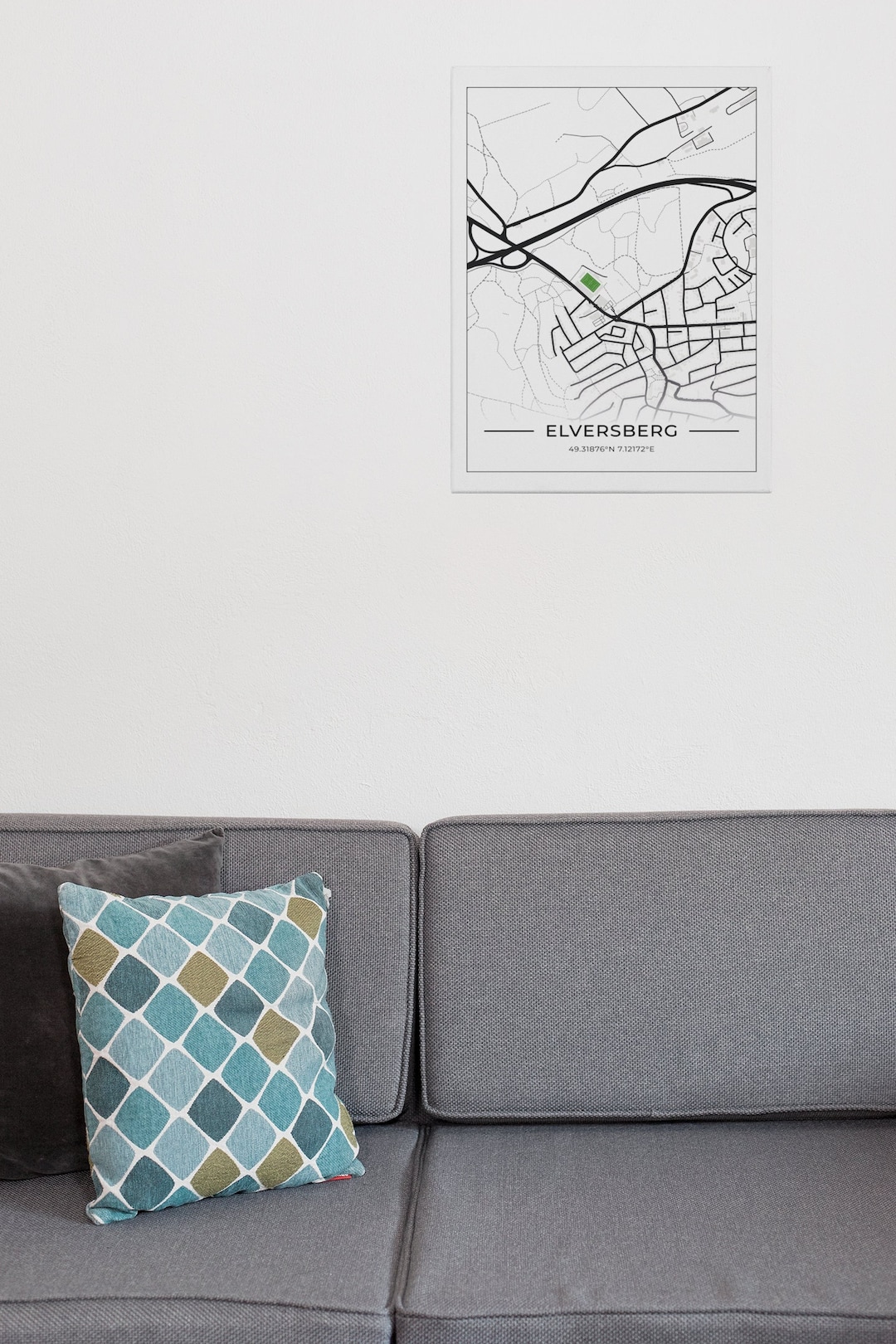 Stadium Map Elversberg - Etsy
