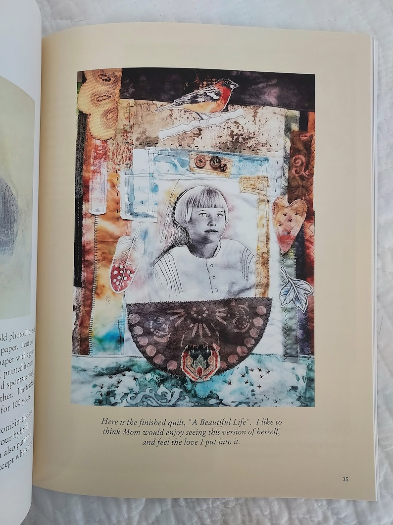 Art, Fabric and Stitch, Mixed Media Ideas for Textile Art - Etsy