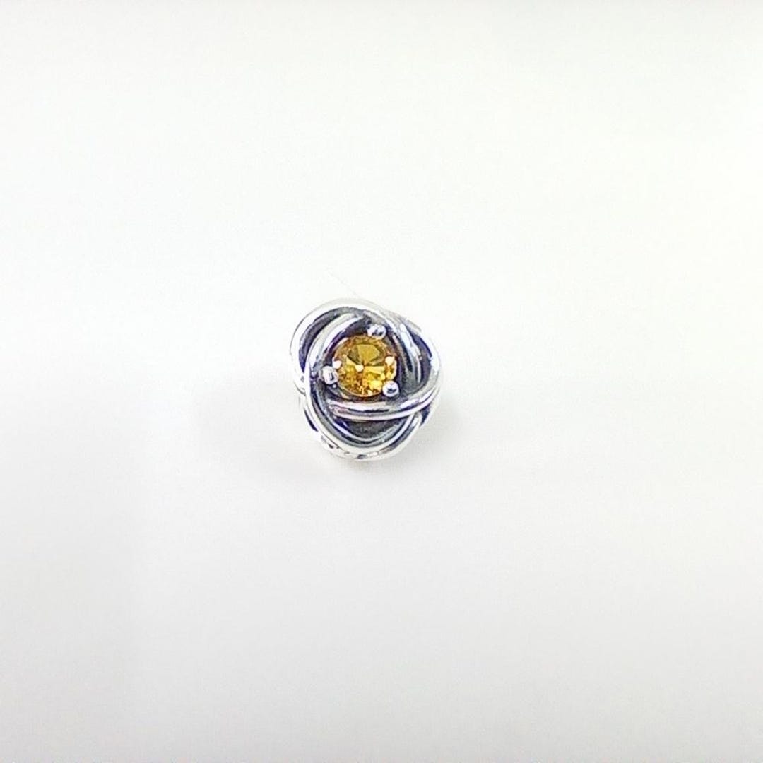 Pandora November Birthstone Eternity Circle Charm S925 ALE - Etsy