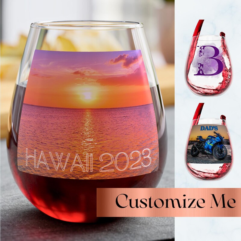 Personalized Wine Glasses - Etsy